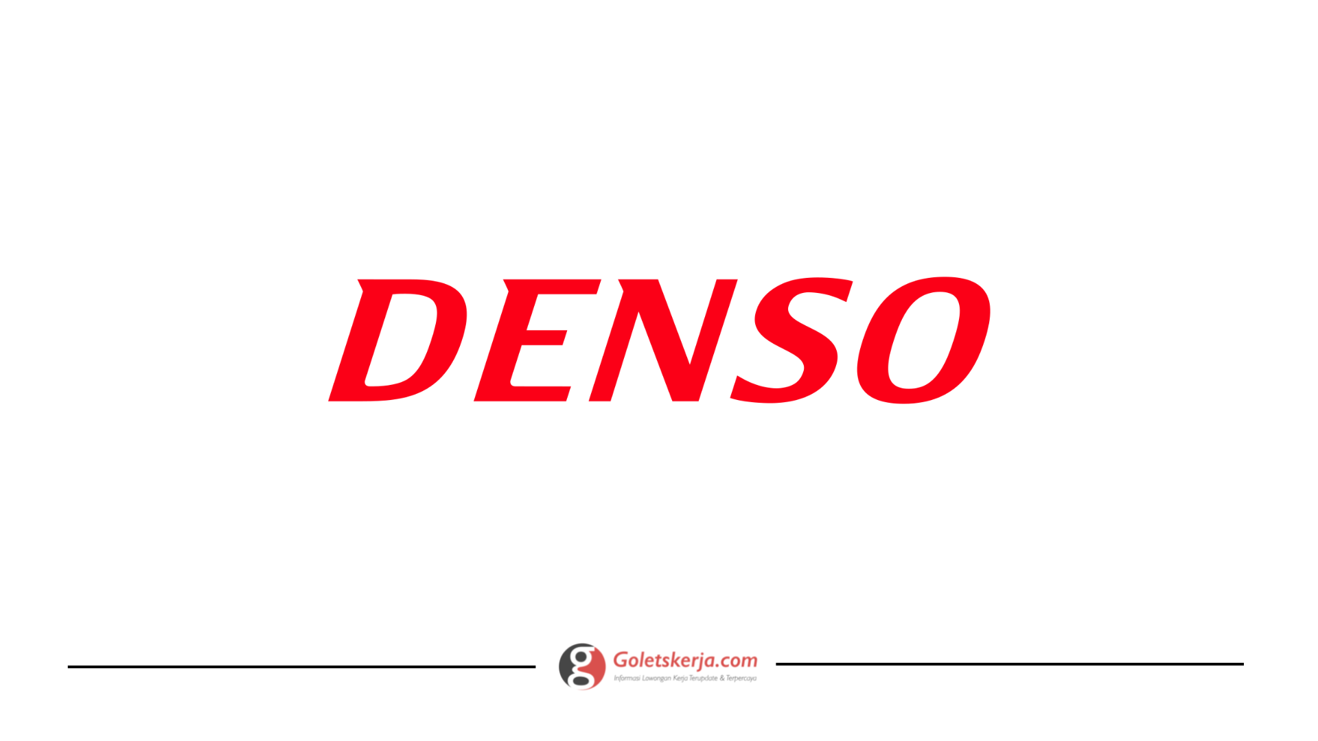 PT Denso Indonesia - Goletskerja.com