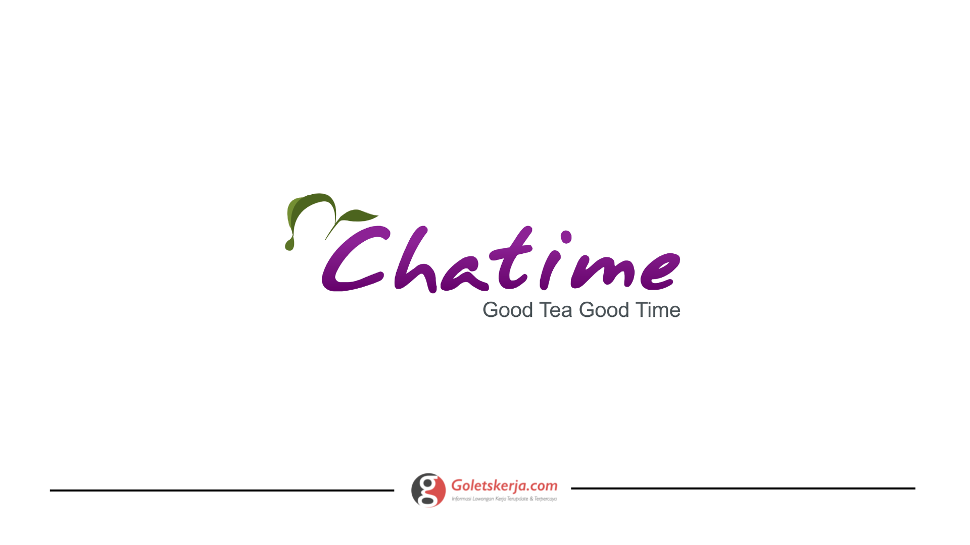 Lowongan Kerja PT Foods Beverages Indonesia (Chatime) - Goletskerja.com