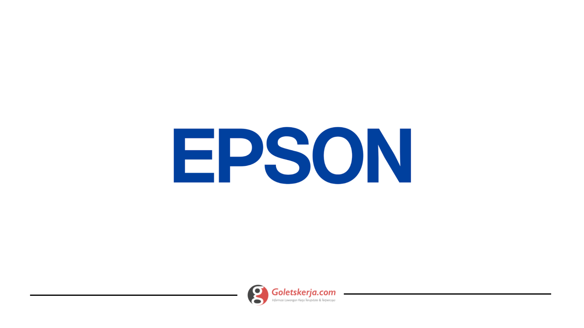 PT Indonesia Epson Industry - Goletskerja.com