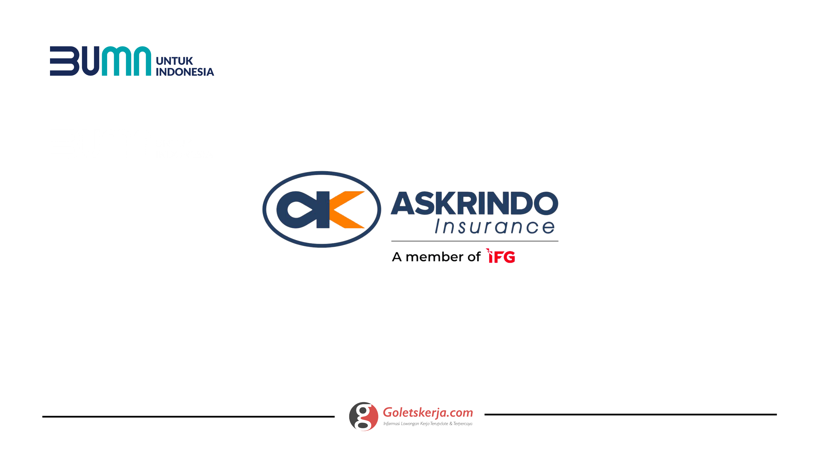 PT Asuransi Kredit Indonesia (Askrindo) - Goletskerja.com