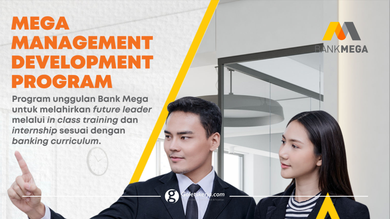 Lowongan Kerja PT Bank Mega Tbk - Goletskerja.com