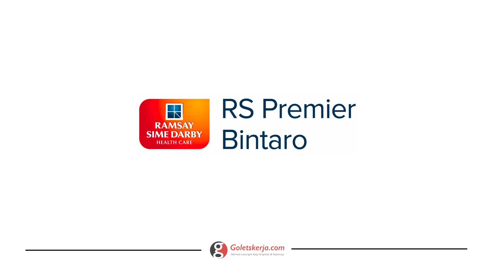 Rumah Sakit Premier Bintaro - Goletskerja.com