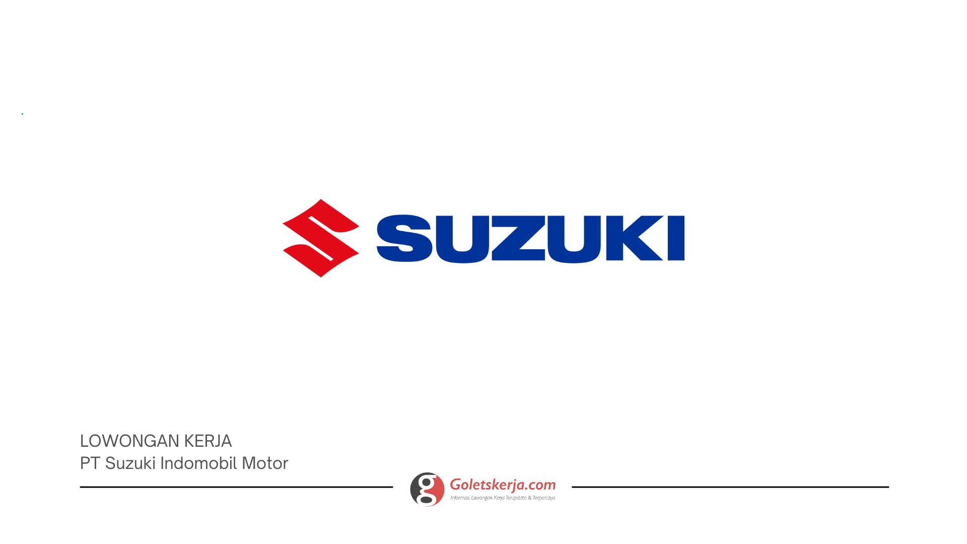 PT Suzuki Indomobil Motor - Goletskerja.com