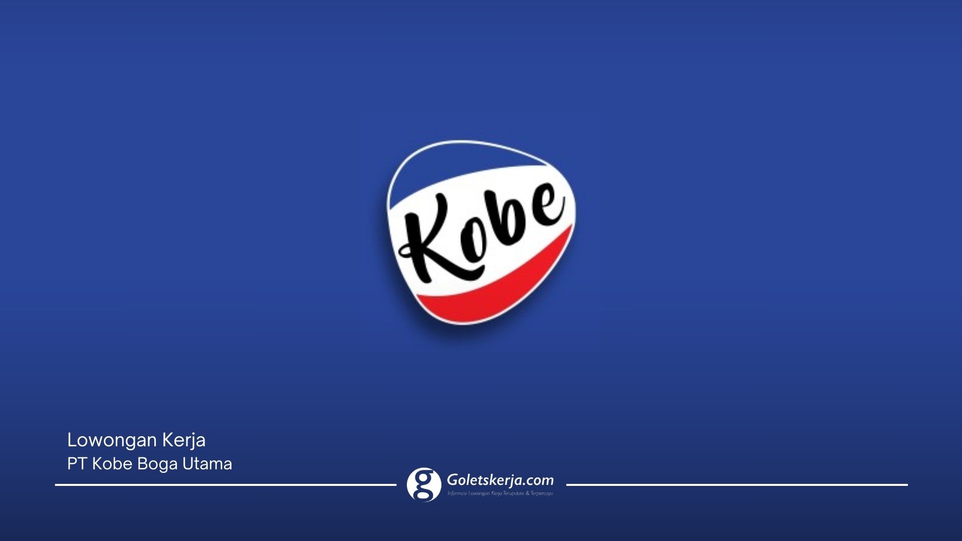 PT Kobe Boga Utama - Goletskerja.com