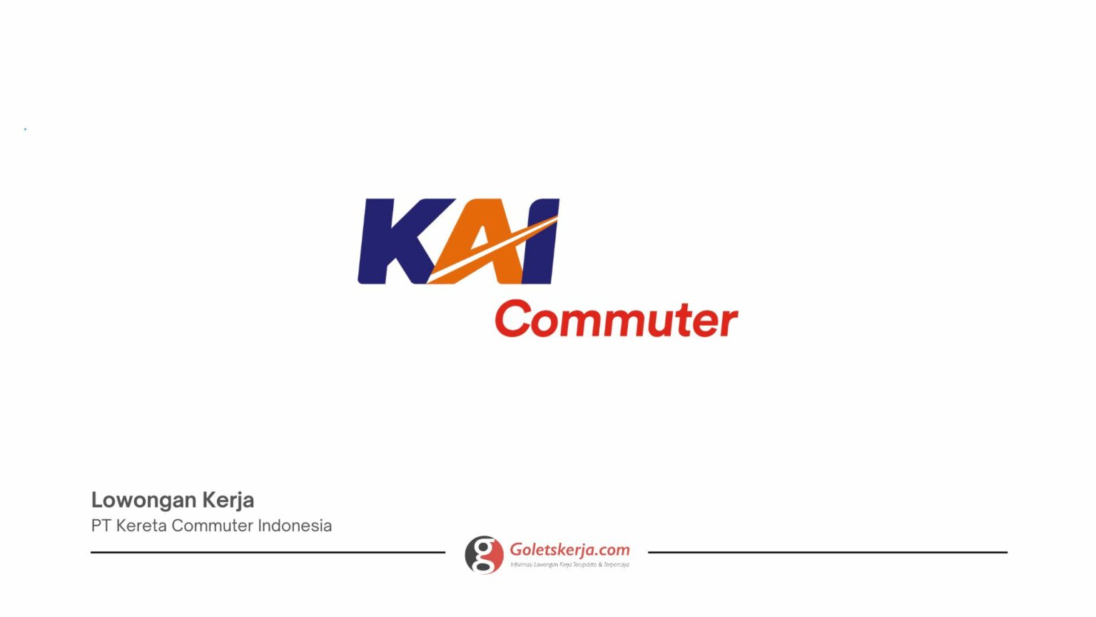 Pt Kereta Commuter Indonesia Kai Commuter Goletskerja